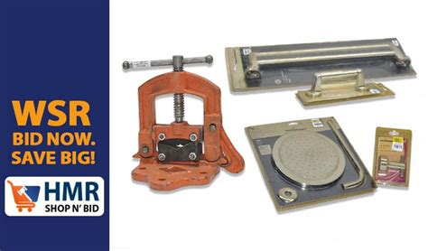 Auction 6063 Pipe Vice Bathroom Fixture HMR Shop N Bid