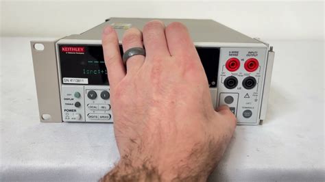 Keithley 2401 Source Meter A 60863 Youtube