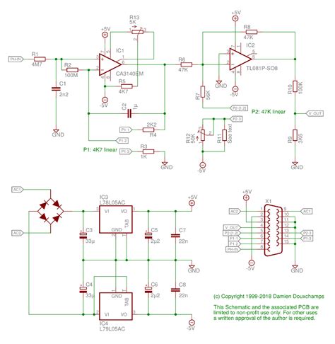 A Tiny And Accurate Ph Meter From Schematic To Calibration Eagle Pcb Rc Circuit Linear