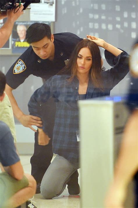 Megan Fox At Teenage Mutant Ninja Turtles Set Hawtcelebs