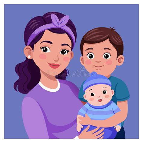 Cartoon Mother Son Stock Illustrations 40 763 Cartoon Mother Son