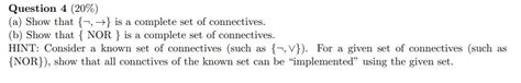 Solved Question A Show That Is A Complete Chegg