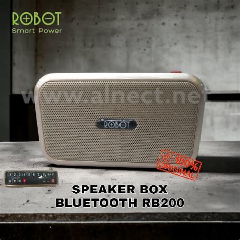 Jual Speaker Bluetooth Robot Rb200 Original Mp3 Speaker Bluetooth Alnect Komputer Webstore