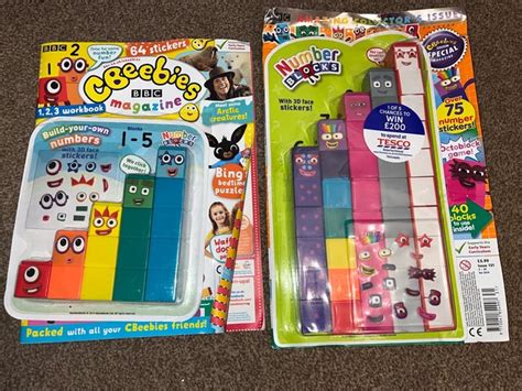 Numberblocks Bundle Cbeebies Maths Block Play Magazine 1 10 Figurines Jouets Eyfs Eur 33 89