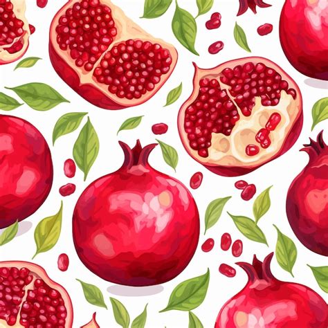 Premium Vector Seamless Pattern With Berries Vector
