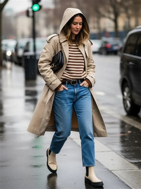 22 Cute Rainy Day Outfits For Women Who Want To Stay Comfy And Dry