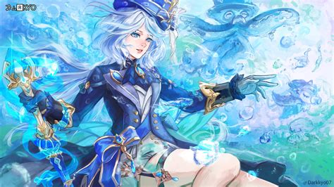 Furina De Fontaine Genshin Impact Image By Darkyo Zerochan Anime Image Board