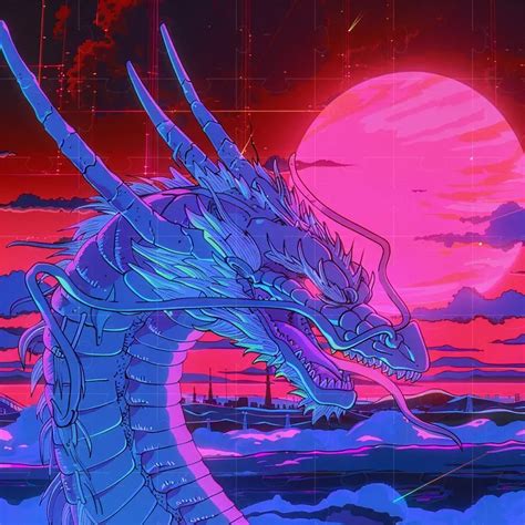 Synthwave Anime Headshots Midjourney Prompt Promptbase