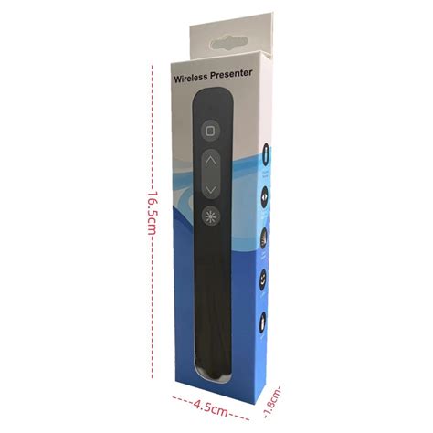 2 4GHz Multifunctional USB Wireless PPT Laser Page Turning Pen Electronic Laser Pointer Pen