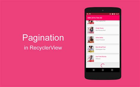 Tutorial Android Implement Pagination In Recyclerview My Personal Blog