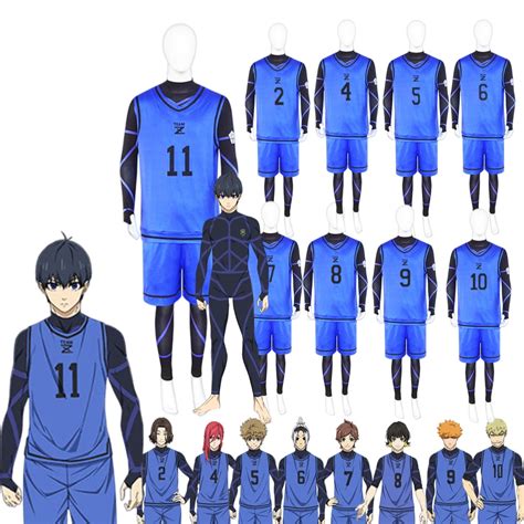 Blue Lock Compression Suit The Cosplay Warehouse