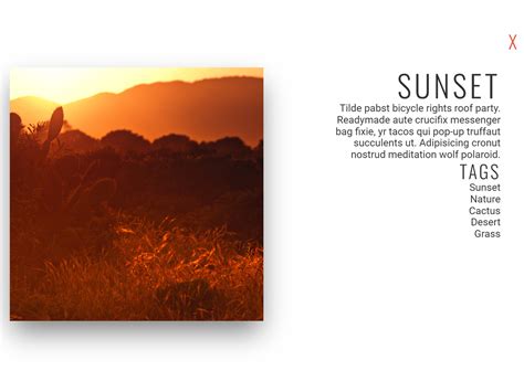 simple responsive gallery scale view using reactjs class app code