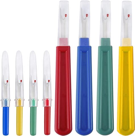 Seam Sewing Ripper Set 8 Pieces Stitch Ripper Sewing Tools Plastic Sewing Stitch Thread Unpicker