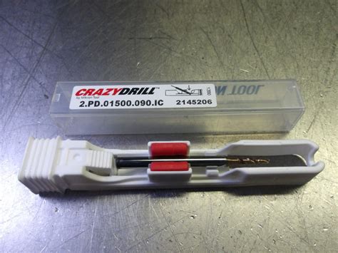 Mikron Crazydrill 150mm Coolant Thru Carbide Drill 2pd01500090ic