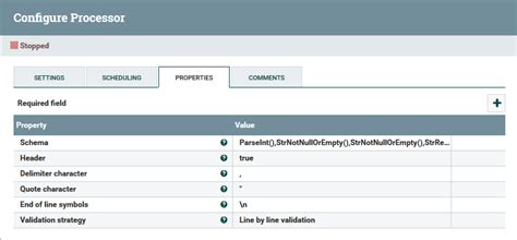 Csv Apache Nifi Array Index Out Of Bounds Exception Stack Overflow