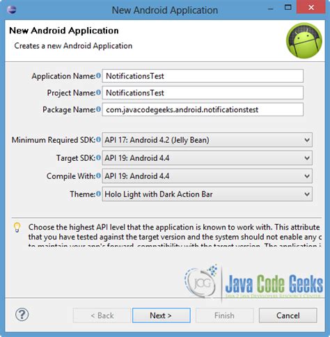 Android Notifications Example Java Code Geeks