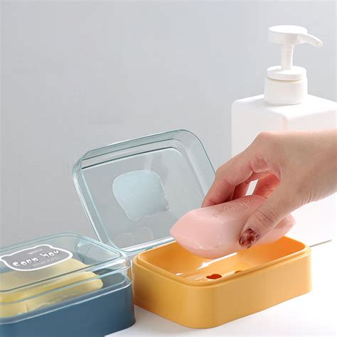 Npkgvia Soap Dish Bathroom Organizers And Storage Soap Bar Container
