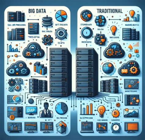 Difference Between Big Data And Traditional Data Library