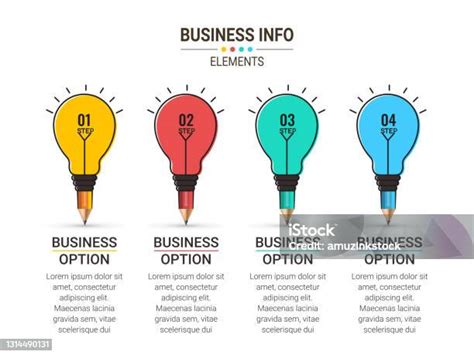비즈니스 데이터 시각화 간단한 인포그래픽 디자인 템플릿입니다 추상 벡터 그림입니다 0명에 대한 스톡 벡터 아트 및 기타 이미지
