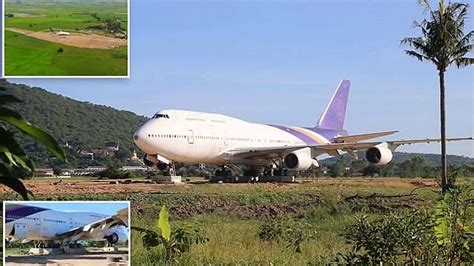Breaking Locals In Thailand Are Stunned When A Boeing 747 Turns Up In