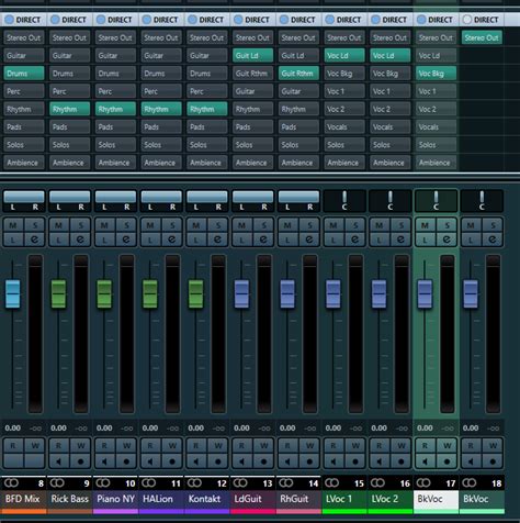 Track Preset Alternative When Using DIrect Routing Cubase Steinberg Forums