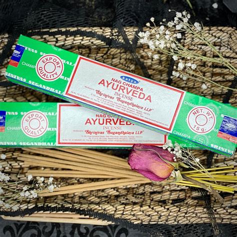 სურნელოვანი ჩხირები აიურვედა 15გ Satya Say Baba Ayurveda 15g ონლაინ ტარო