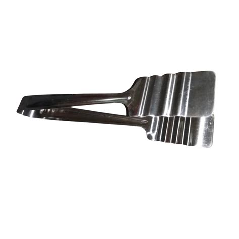 Flat Tongs 11 Inch Stainless Food Tongs Shopee Philippines