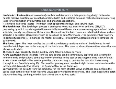 Azure Data Analytics Platform A Reference Architecture Ppt