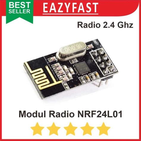 jual nrf24l01 24l01 nrf wireless radio communication module arduino 2 4