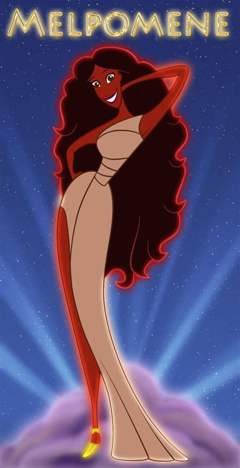 Melpomene By 666 Lucemon 666 Hércules Desenho Disney Desenhos Deuses Gregos