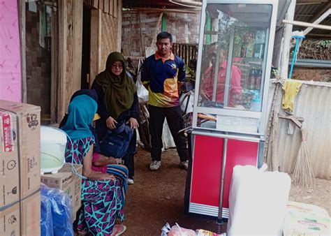 Alhamdulillah Keluarga Gunawan Rante Di Lengkong Dapat Bantuan Modal Usaha