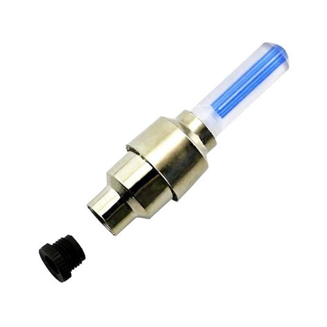 파란색 자전거 자동차 오토바이 휠 타이어 타이어 깜박이 Led 밸브 빛 Q2f6 모자 S4u9 자전거