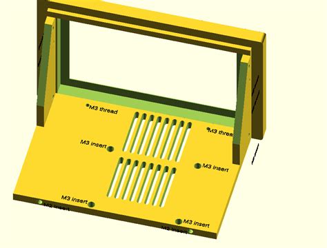 Free 3d File Raspberry Pi Box For Volumio 5 Inch Display 📦・3d Print Object To Download・cults