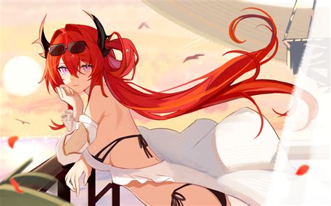 Surtr And Surtr Arknights Drawn By Dummyeq Danbooru