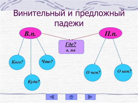 Падеж имен существительных Online Presentation