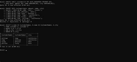 Comparing Successive Rows Within The Same Table In Mysql Mysqlcode