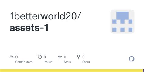 GitHub Betterworld Assets