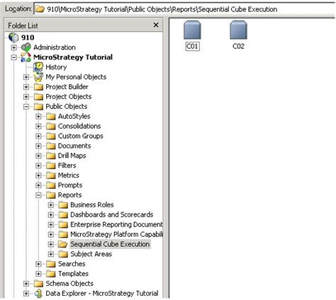 Kb35540 How To Publish Intelligent Cubes Sequentially Using