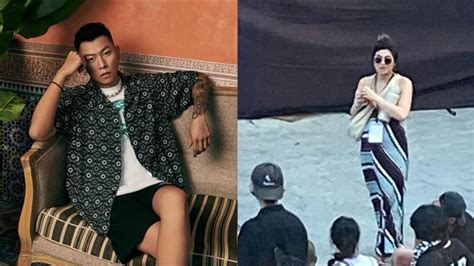 直擊／瘦子老婆卸貨倒數！挺「超大孕肚」愛相隨 狀態全被拍 娛樂星聞