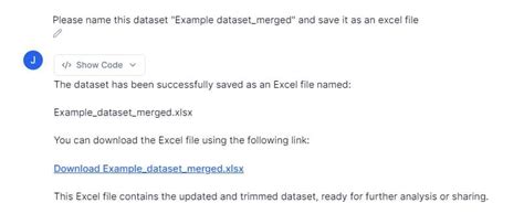 How To Append And Merge Datasets Using Julius Ai Julius Ai