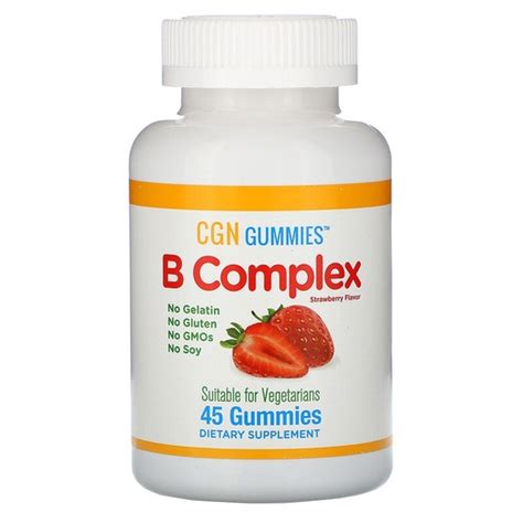 California Gold Nutrition, Жевательные таблетки витамины группы В ...