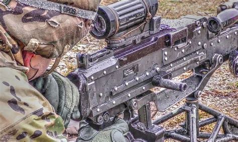 Army Paratroopers Live Fire M240 Machine Gun M4 Carbine M320