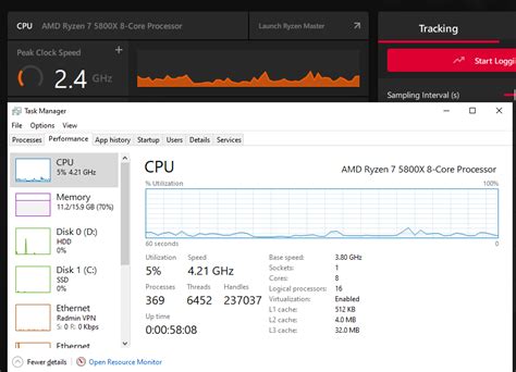 Why Does Amd Software Show A Difference Cpu Frequency Than Task Manager R Pcmasterrace