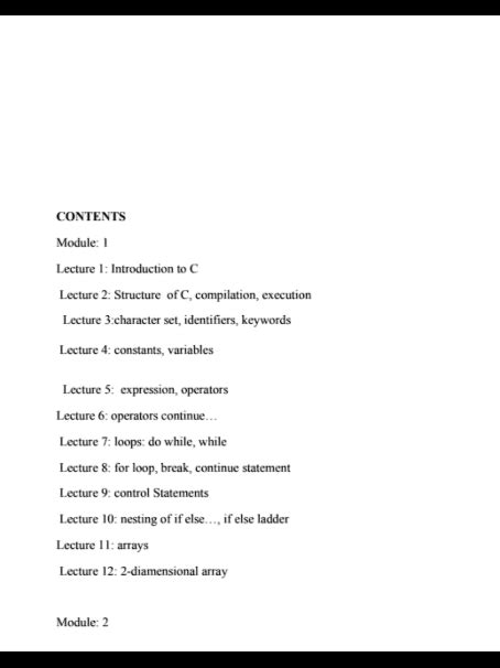 Java Python C C Notes For Fresher S Beginner S