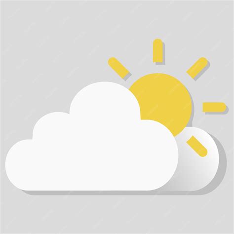 Partly Cloudy Weather Symbol