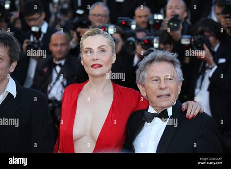 Roman Polanski And Emmanuelle Seigner Banque De Photographies Et D