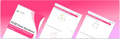 Circle Theorems Exam Questions Gcse Maths Free