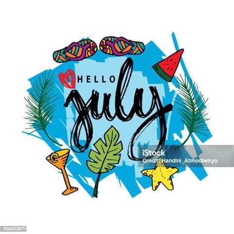 July Summers Clip Art