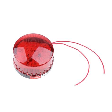 Red Blue Emergency LED Flashing Strobe Signal Warn Grandado