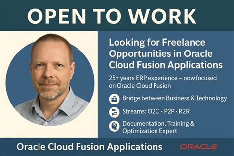 erp oraclecloud oraclefusion o2c p2p r2r opentowork erpconsulting… jacques van nes